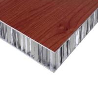 China Wood Look Aluminium Honeycomb Composite Panel 10000mm Decorative Wall Material for sale