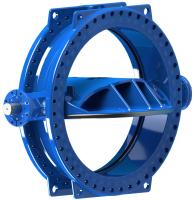 China Stainless Steel Disc Ring Double Eccentric Butterfly Valve Wore Gear Operated for sale