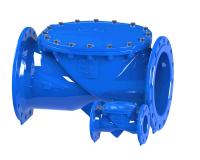 China EPOXY Coated Swing Flex Check Valve For Sewage System Ductile Iron Founded for sale