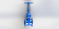 China Outside Screw Yoke Water Gate Valve With Soft Wedge / Fusion Bonded Epoxy Coated for sale