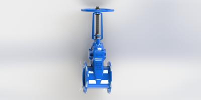 China Outside Screw Yoke Water Gate Valve With Soft Wedge / Fusion Bonded Epoxy Coated for sale