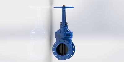 China Ductile Iron Resilient Seated Gate Valve Rising / No - Rising Stem AWWA Standard for sale