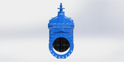 China DN600 Resilient Seated Gate Valve With Epoxy Coated Wedge for sale