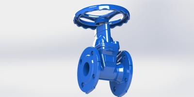China Non Rising Stem Water Gate Valve WRAS Approved Top Cap Operated for sale