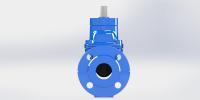 China Resilient Seated Gate Valve FBE Coated Flange Type With Handwheel Or Top Cap for sale