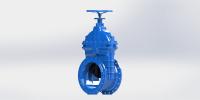 China Corrosion Resistant Non Rising Stem Valve Ductile Iron Wras Approved With Hand Wheel for sale