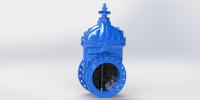 China EPDM Resilient Seated Gate Valve Handwheel Or Top Cap Available for sale