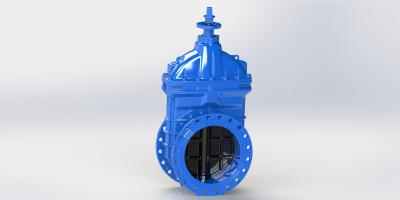 China EPDM Resilient Seated Gate Valve Handwheel Or Top Cap Available for sale