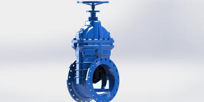China ANSI Durable Cast Iron Water Gate Valve For Industrial for sale