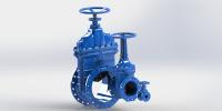 China Resilient Seated Gate Valve EPDM Wedge Epoxy Coated Inside And Outside for sale