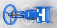 China Resilient Seated Gate Valve with Outside Screw / WRAS Approved Material for sale