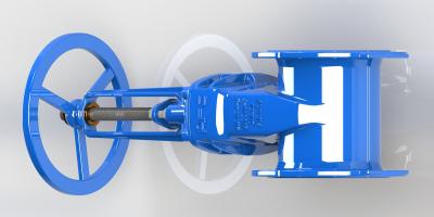 China Resilient Seated Gate Valve with Outside Screw / WRAS Approved Material for sale