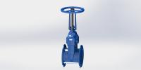 China PN25 Ductile Iron Gate Valve Manual Operated Flange Type for sale