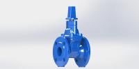 China Ductile Iron Soft Sealing Gate Valve For Water Circulation / Cooling System for sale