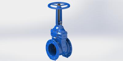 China BS EN 1074-2 Non Rising Stem Gate Valve WRAS Approved for sale