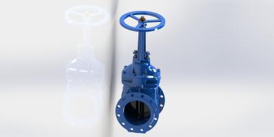 China Sewage Water Resilient Seated Water Gate Valve Ductile Iron Parts Available for sale