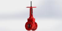 China Flange / Groove Type UL FM gate valve Ductile Iron Handwheel Founded for sale