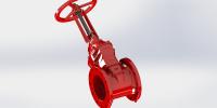 China Ductile Iron fm approved gate valve Light Operation Torque 2”-12