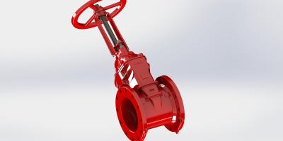 China Ductile Iron fm approved gate valve Light Operation Torque 2”-12