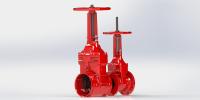 China Fire Protection UL FM Gate Valves With Outside Screw Yoke Type / NRS Type for sale