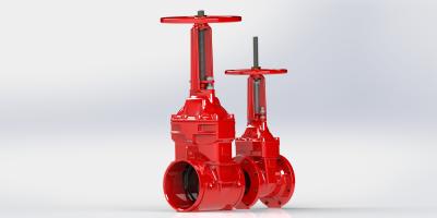 China Fire Protection UL FM Gate Valves With Outside Screw Yoke Type / NRS Type for sale