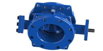 China Dovetail Design Double Eccentric Butterfly Valve Low Operating Torque for sale