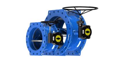 China Pressure Range 0 - 2.5MPa Double Eccentric Butterfly Valve BS Standard for sale