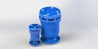 China Ductile Iron Combination Air Release Valve With Thread And Flange Full Bore for sale