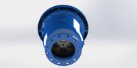 China GJS500-7 EPDM Rubber Combination Air Vacuum Valve Flange Type for sale