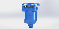 China Ductile Iron Combination Air Valve Threaded Or Flange Connection PN10-16-25 for sale