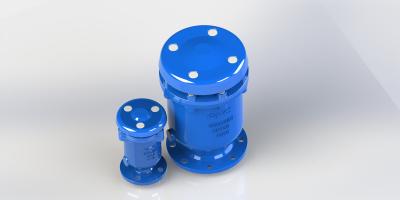 China Triple Function EPDM Combination Air Release Valve For Full Flow Area for sale