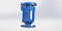 China Resilient Seated Pressure Vacuum Breaker Valve Body Ductile Iron PN10 for sale