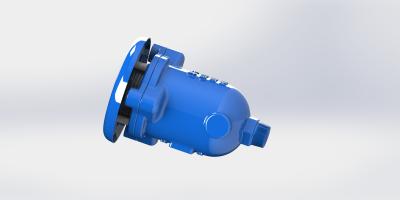 China Threaded Combination Air Release Valve Ductile Iron 0°C To 80°C for sale