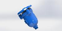 China Threaded Flange Connection Combination Air Vacuum Release Valve PN10-25 for sale