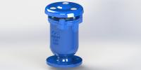 China Durable Ductile Iron Combination Air Release Valve with Threaded and Flange Connection and Stainless Steel Float for Pipeline Vacuum Control for sale