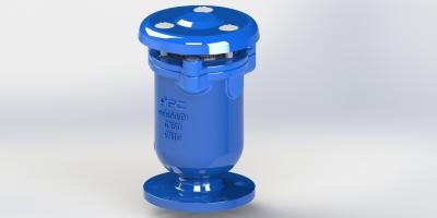 China Durable Ductile Iron Combination Air Release Valve with Threaded and Flange Connection and Stainless Steel Float for Pipeline Vacuum Control for sale