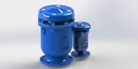 China Ductile Iron Combination Air Release Valve 50-300mm with Triple Function for Water Distribution Systems for sale