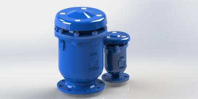 China Ductile Iron Combination Air Release Valve 50-300mm with Triple Function for Water Distribution Systems for sale