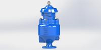 China Ductile Iron Sewage Air Release Valve with Flange/Thread Connection for DN50-DN200 Sewage Systems for sale