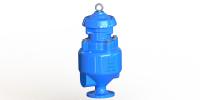China Ductile Iron Sewage Air Release Valve with Flange/Thread Connection for DN50-DN200 Sewage Systems for sale