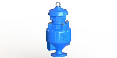 China Ductile Iron Sewage Air Release Valve with Flange/Thread Connection for DN50-DN200 Sewage Systems for sale