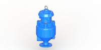 China BS EN1074-4 DN 50mm Sewage Air Release Valve Fusion Bonded Epoxy Coated for sale