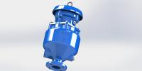 China Stainless Steel Body Pneumatic Sewage Air Release Valve With Anti Shock Function for sale