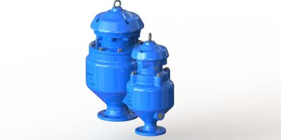 China Kinetic Combination Spill Free Sewage Air Release Valve for sale