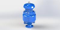 China Large Air Intake Sewage Air Release Valve With EPOXY Coated Triple Function for sale