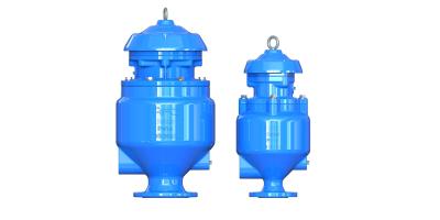 China Spill Free Anti Shock Sewage Air Release Valve with Flange and Thread for sale