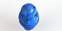 China Ductile Iron Sewage Air Release Valve DN50-DN200 with PN10-PN40 Pressure Rating for Sewage Treatment and Water Supply Systems for sale