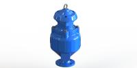 China Electric Sewage Air Release Valve No Harm Liquid Spilling ≤80C Temperature for sale
