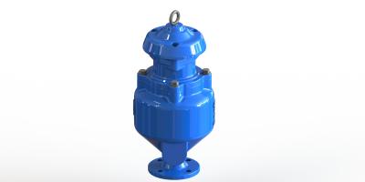 China Electric Sewage Air Release Valve No Harm Liquid Spilling ≤80C Temperature for sale