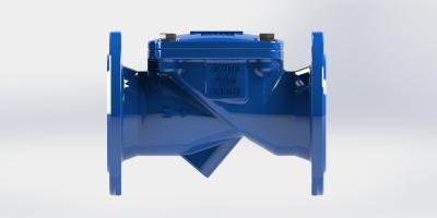 China Powder Coating 600mm EN12233 Swing Flex Check Valve for sale